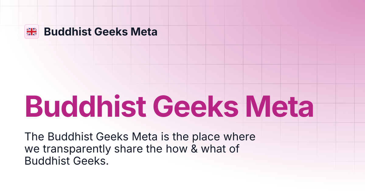 Buddhist Geeks Meta | Buddhist Geeks Meta